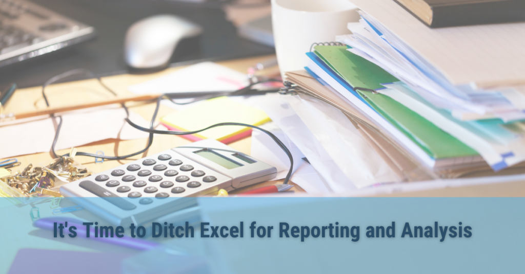 It's time to ditch Excel for reporting and analysis - Pereview Software
